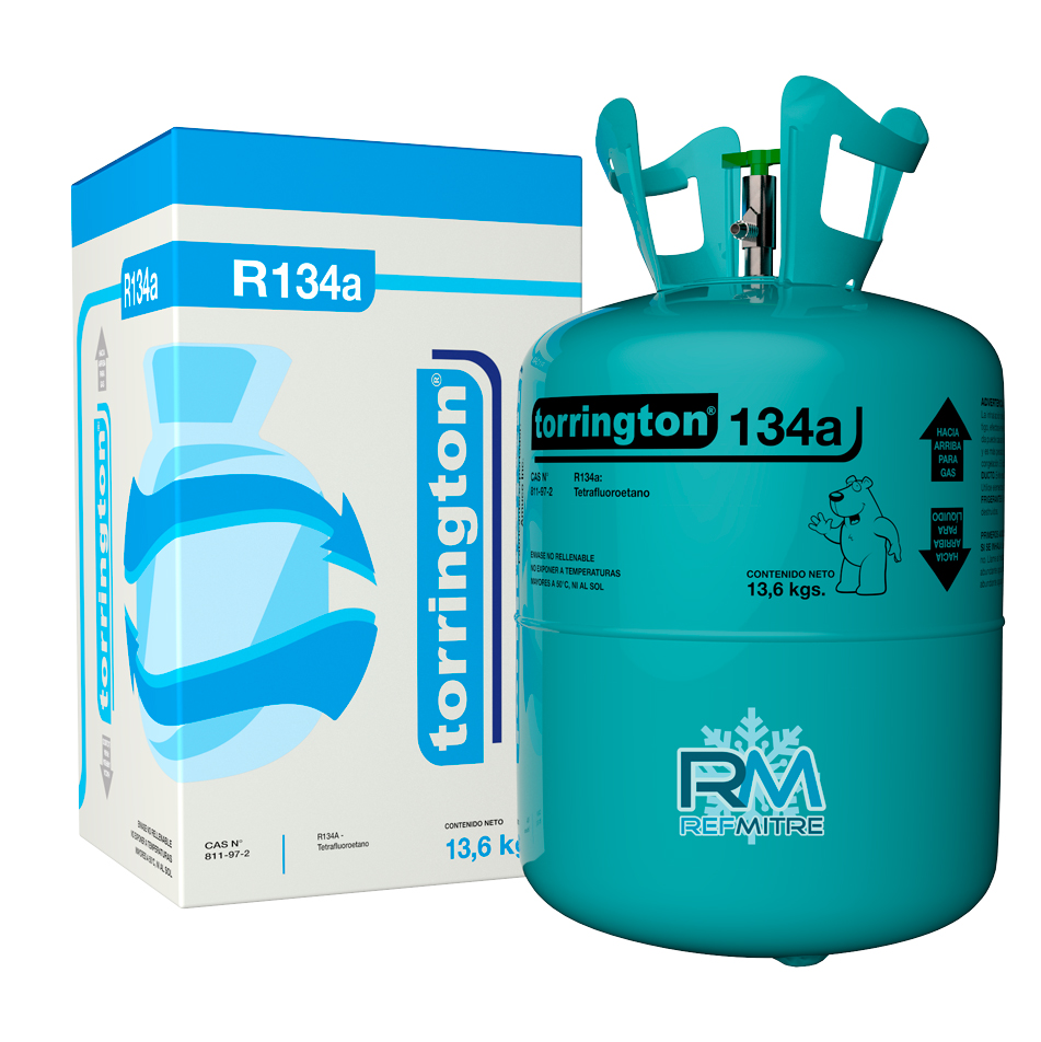 GARRAFA TORRINGTON / INDURA R134A X 13.6 KG | Refrigeración Mitre
