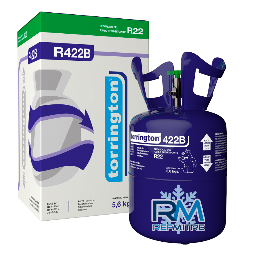 GARRAFA TORRINGTON R422B X 5.6KG | Refrigeración Mitre